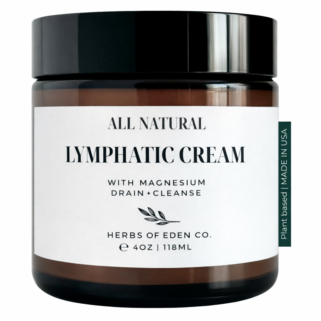 Lymphatic Cream with Magnesium – Herbs of Eden Co.